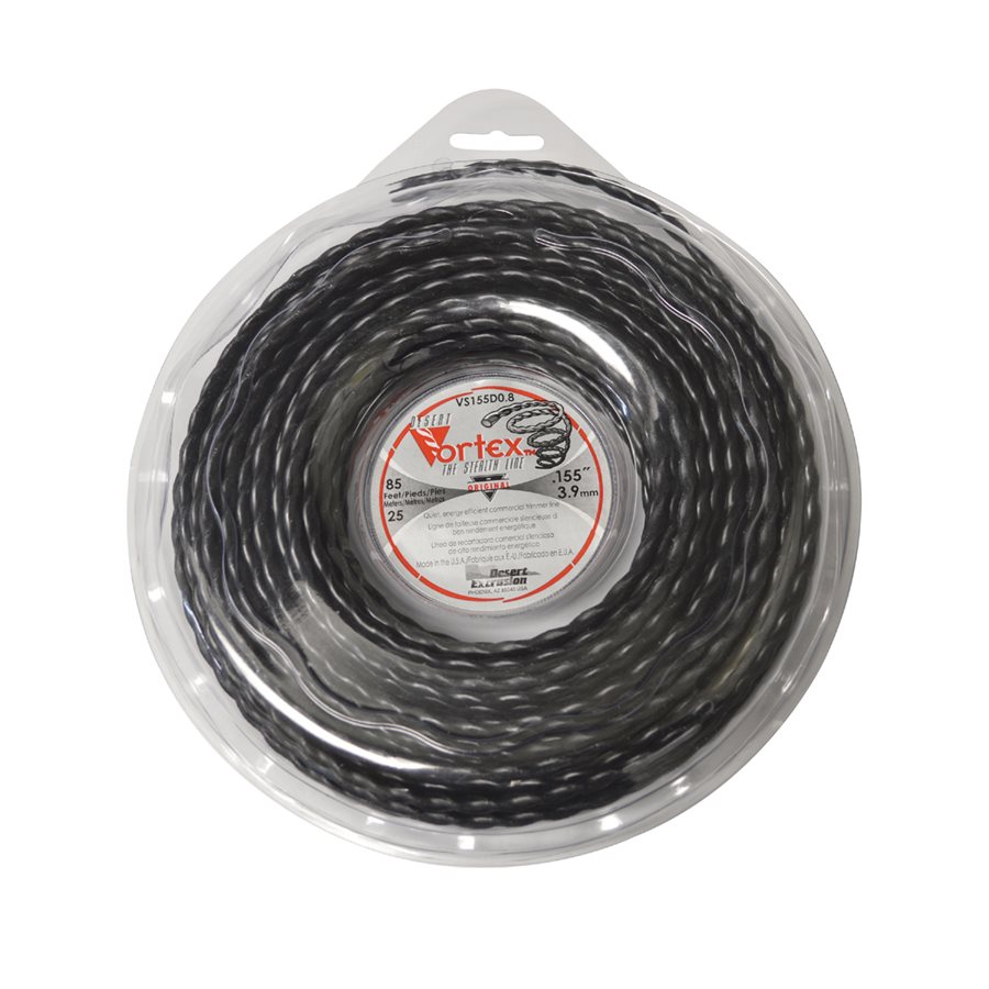 TRIMMER LINE BLACK VORTEX .155 1LB - 85'